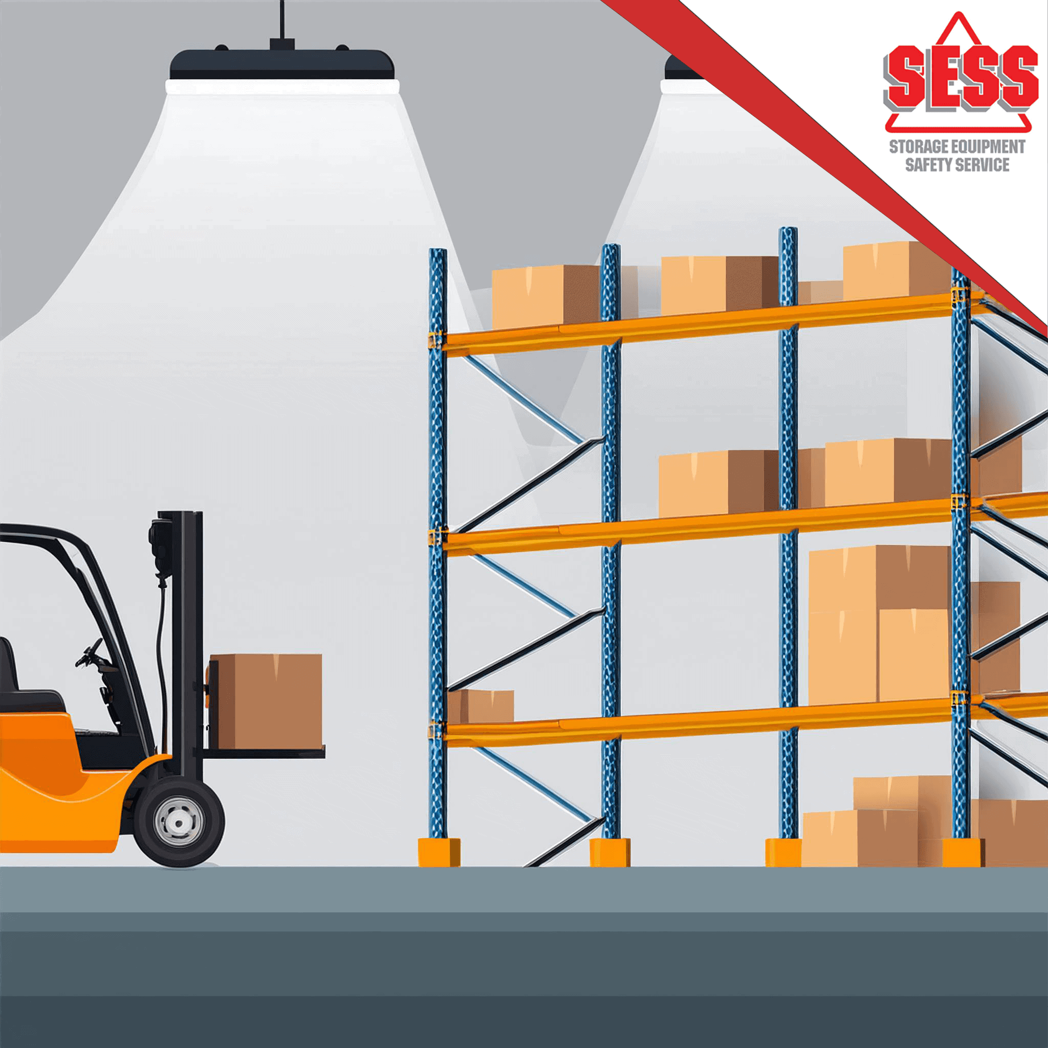 What is Push-Back Racking? | Storage Equipment Safety Service Ltd